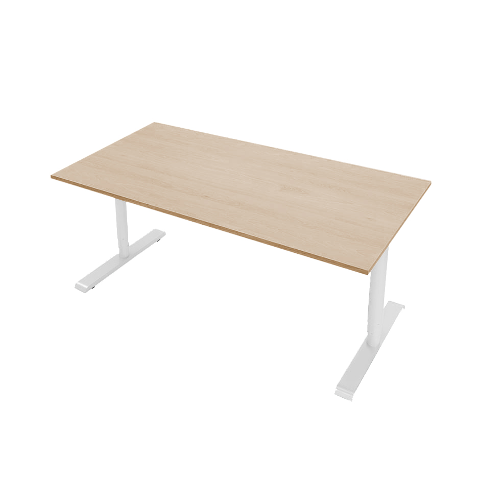 Höj- och sänkbart skrivbord Rect 650, 1600x800 mm - Orderinvest